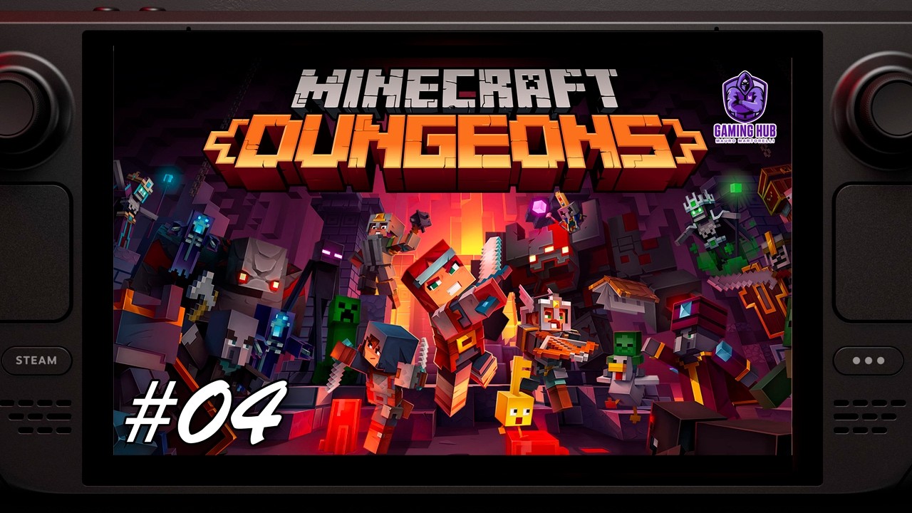 Minecraft Dungeons Steam Deck OLED ITA #04 - YouTube
