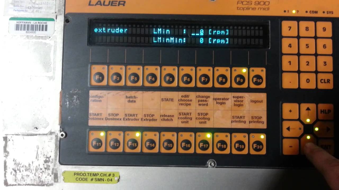 WLS Gabler DE-40/10D Lab Hot Melt Extruder with Dosimex 50 [BOSTONIND ...