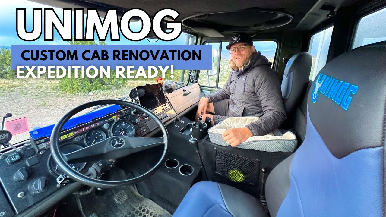 Bringing Our Unimog Into The 21st Century! Completely CUSTOM Cab ...