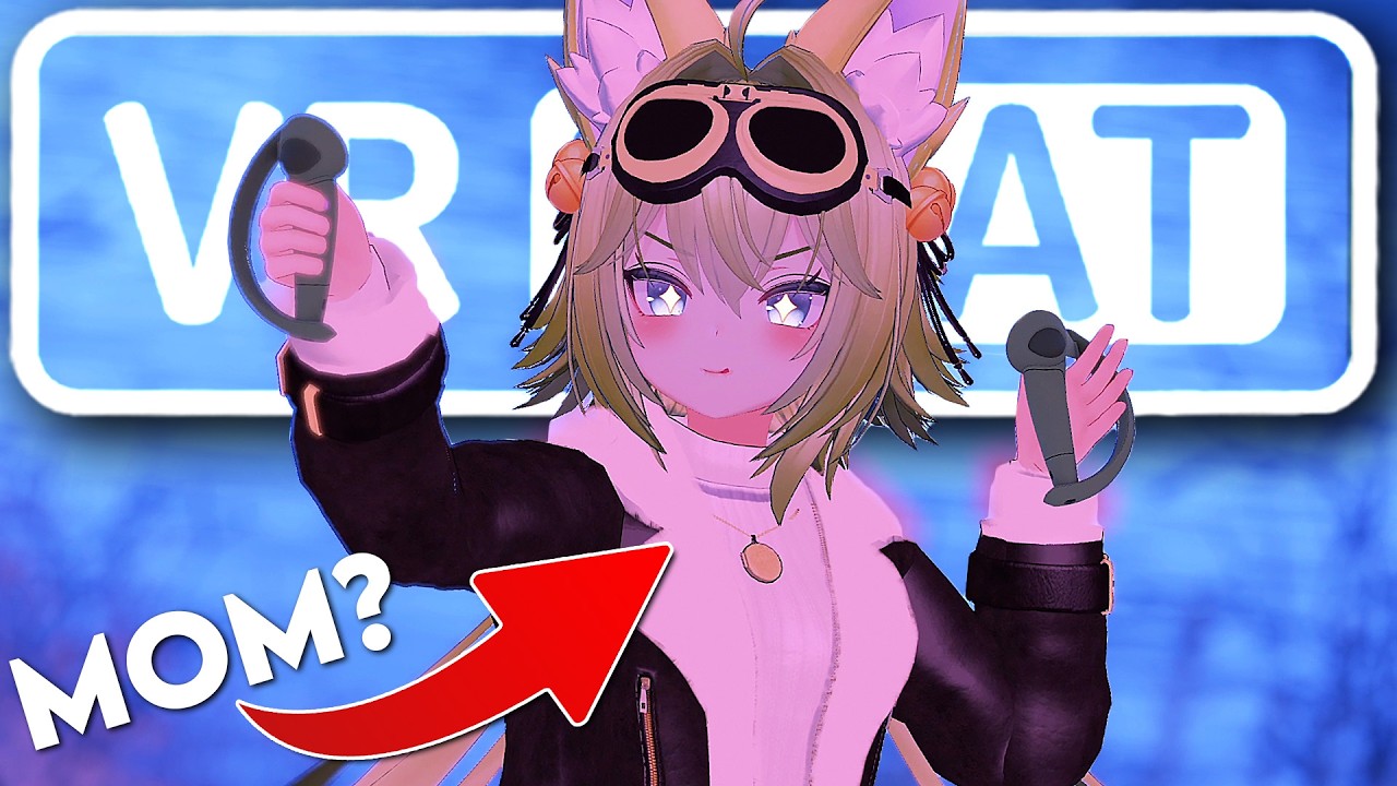 My Mom Plays VRChat For The First Time - YouTube