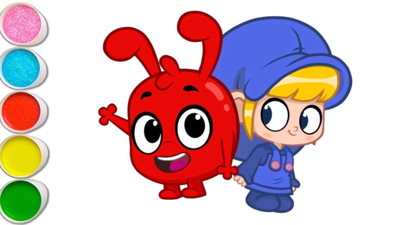 Morphle and The Magic Drawing, Painting & Coloring For Kids and ...