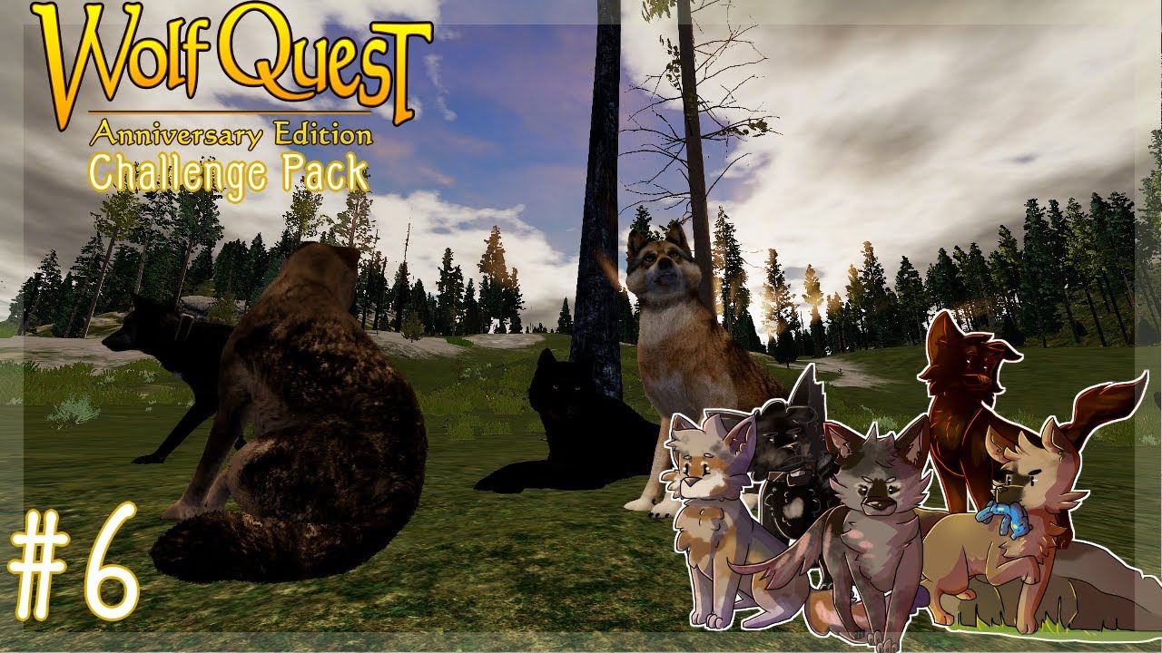 [WolfQuest AE: The Challenge Pack! S2] They Grow So Fast.. - YouTube