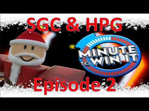 Roblox | SGC & HPG | Minute To Win It EP2 (12/23/2023) | Contestants ...