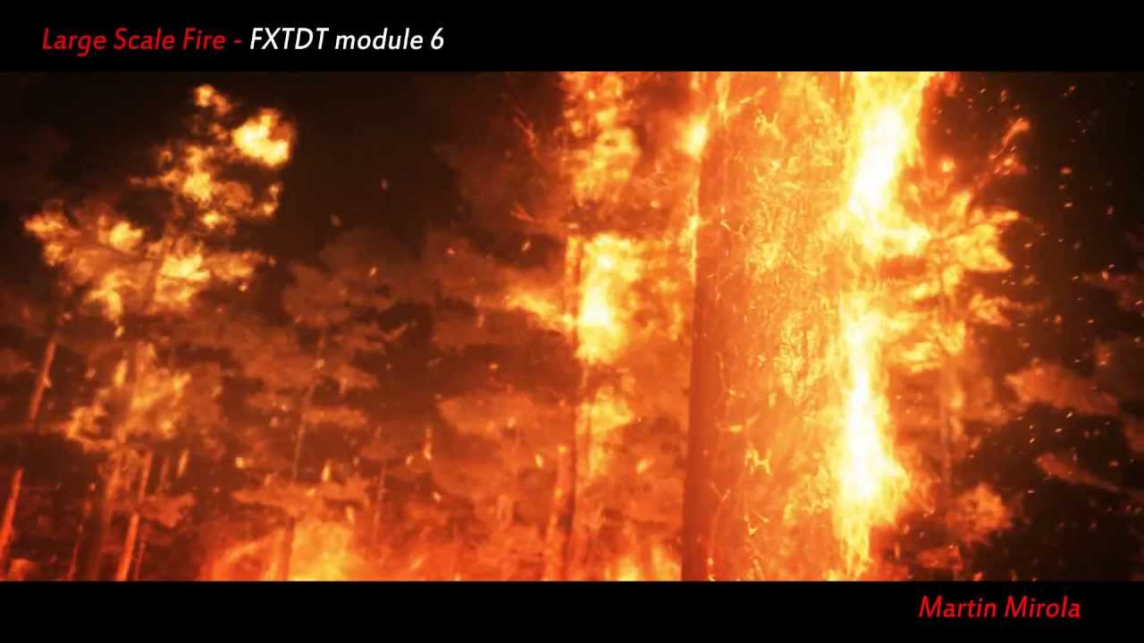 Large Scale Fire - Forest Fire - YouTube