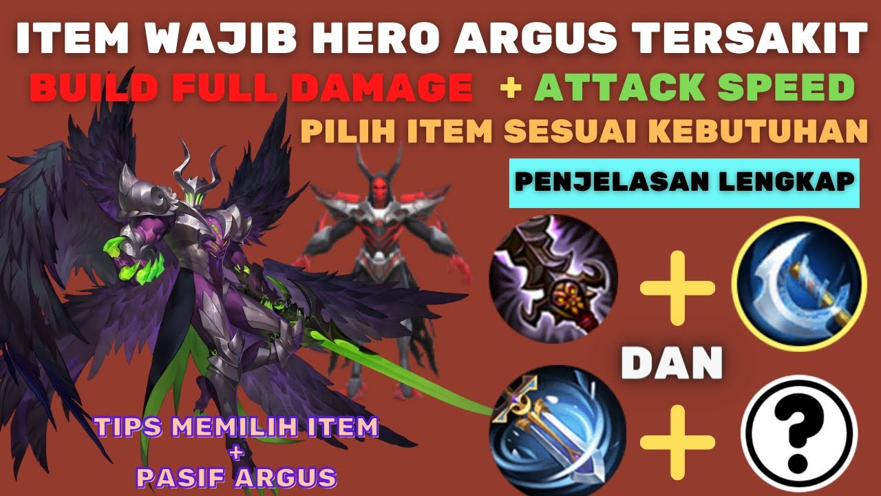 BUILD ITEM ARGUS TERSAKIT DAN TERKUAT 2022 DI MOBILE LEGENDS, FULL ...