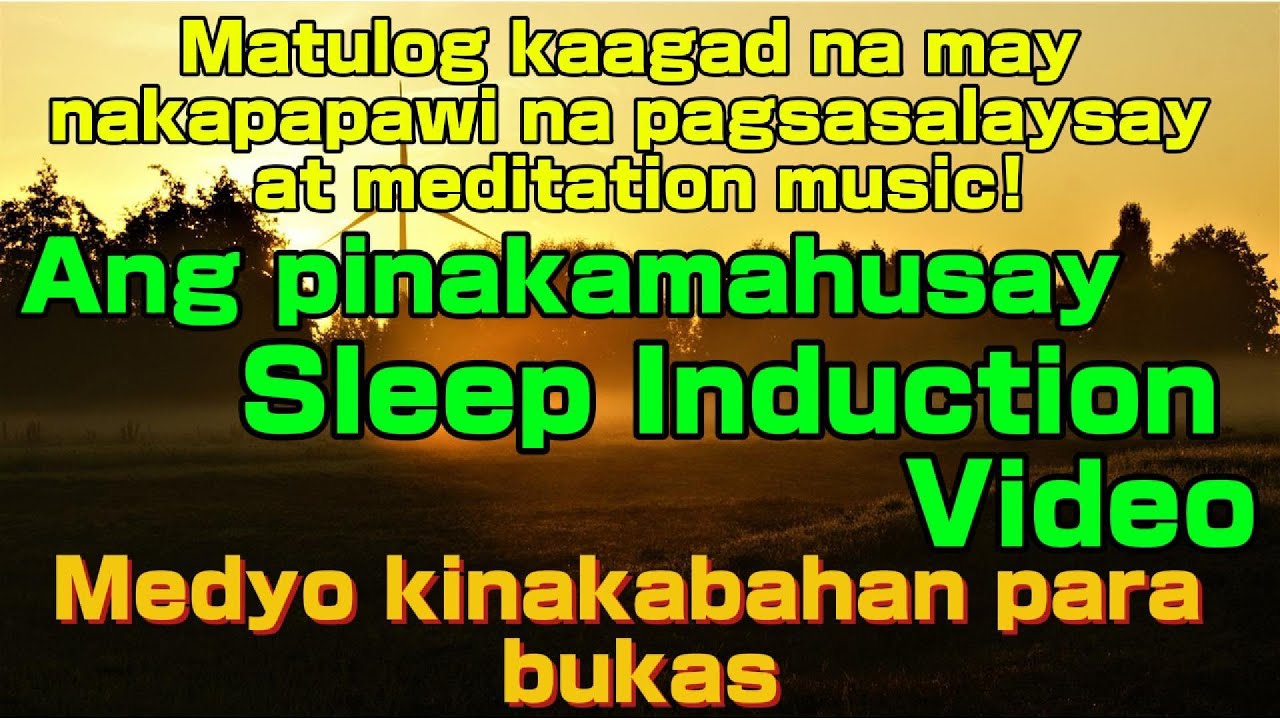 Medyo kinakabahan para bukas Pakinggan mo lang yan habang natutulog ka ...