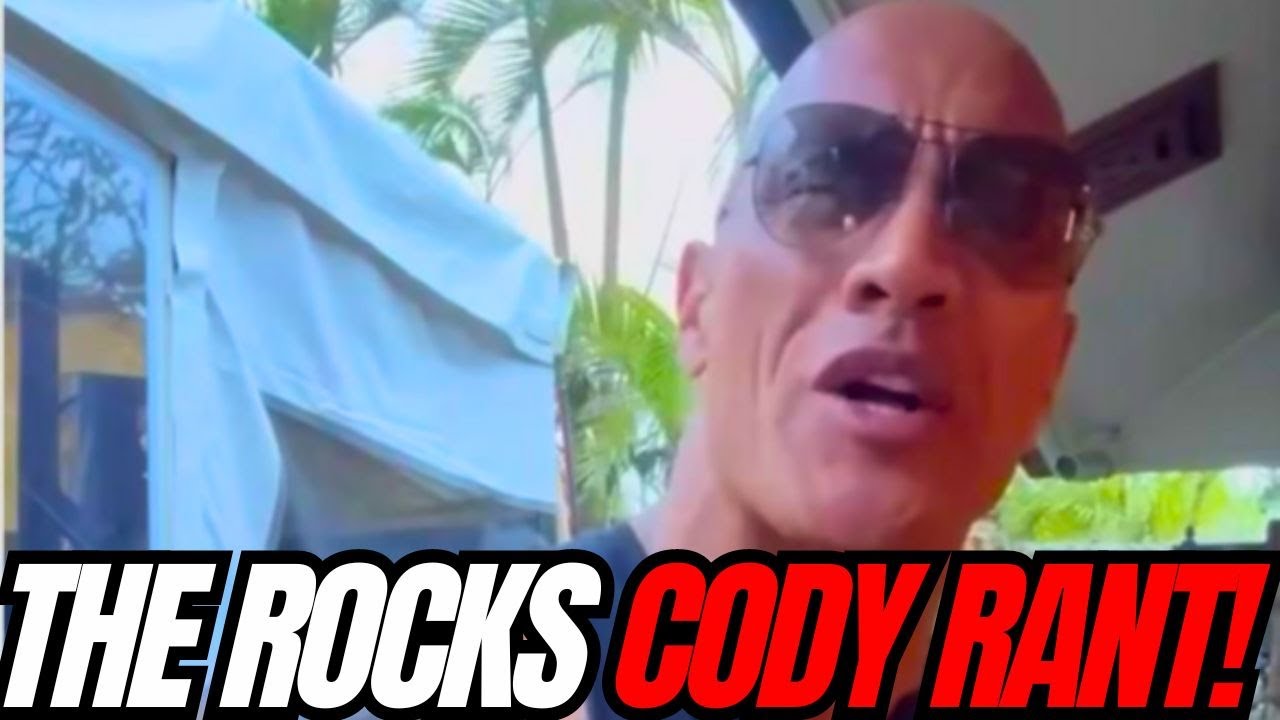 The Rock cooks Cody & Cody cry babies! (FULL RANT VIDEO) - YouTube