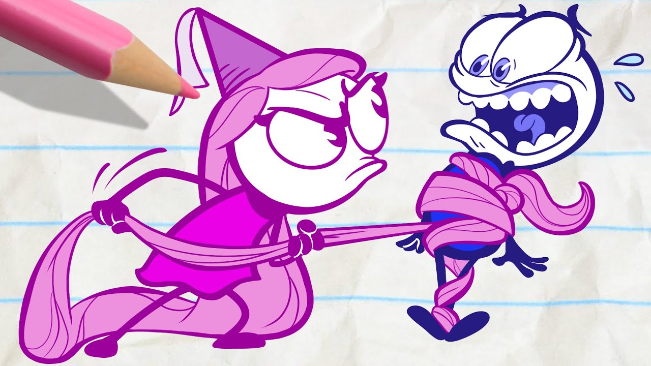 Pencilmiss, Pencilmiss, Let Down Your HAIR!!! - Pencilmation India ...