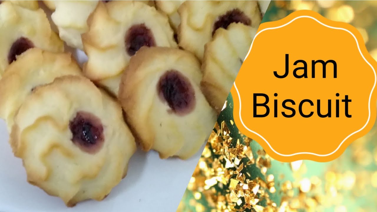 How to make Bakery Biscuit at Home | Jam Biscuit Recipe by MaHii | Jim ...