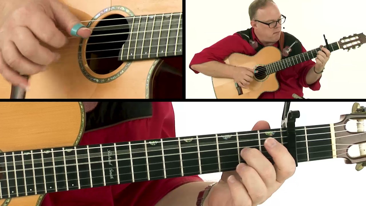 🎸 Fingerstyle Guitar Lesson - The Cherokee Shuffle: Performance ...