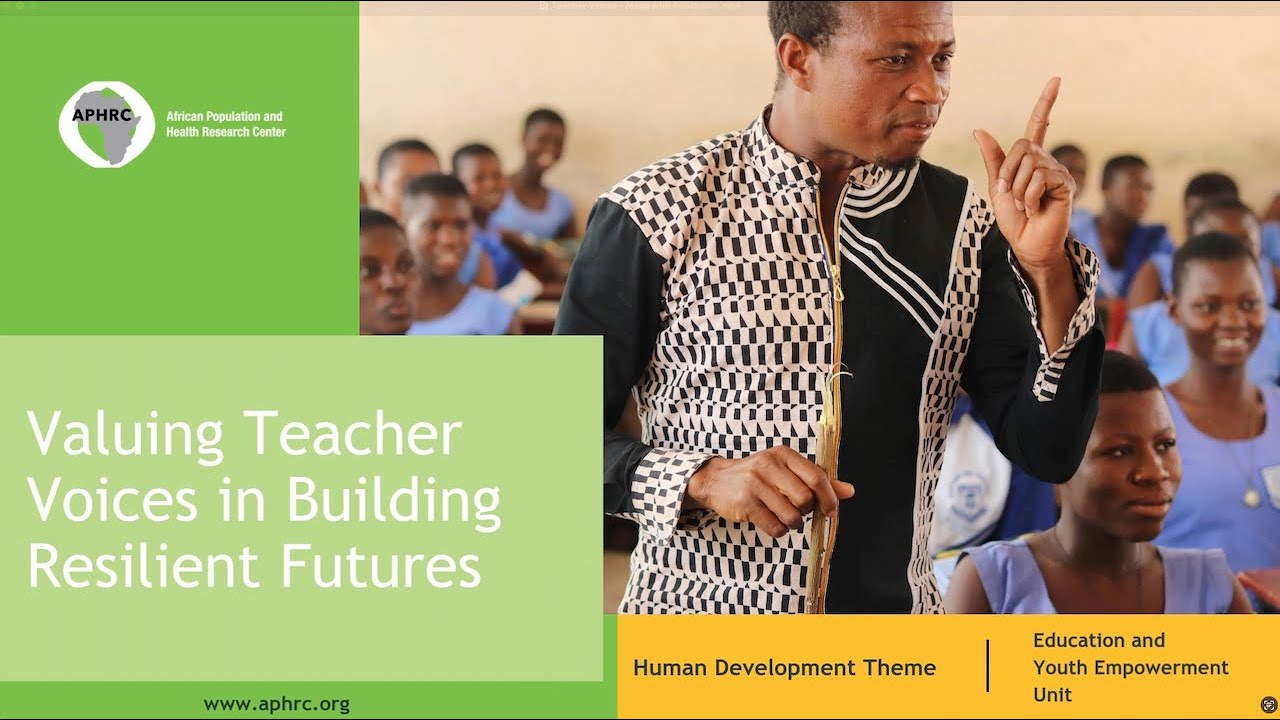 Valuing Teacher Voices in Building Resilient Futures - YouTube