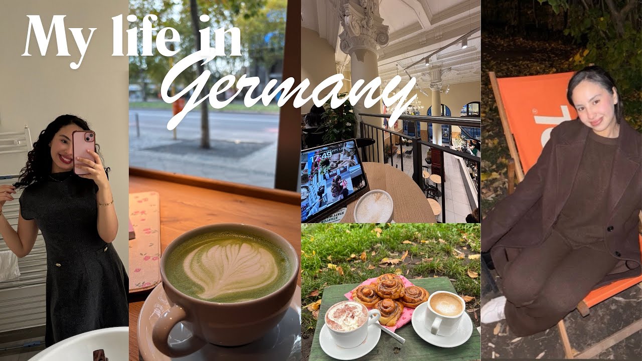 My Life in Germany 🤍 Soft Life Diaries | Study, Work & Coffee Days ...