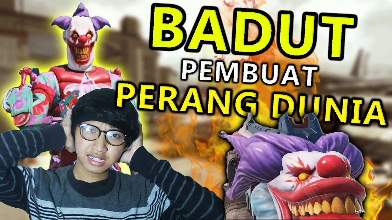 DRAMA BADUT ICR! BERANTEM SAMA GARENA CODM GARA" BADUT, salah badut ...