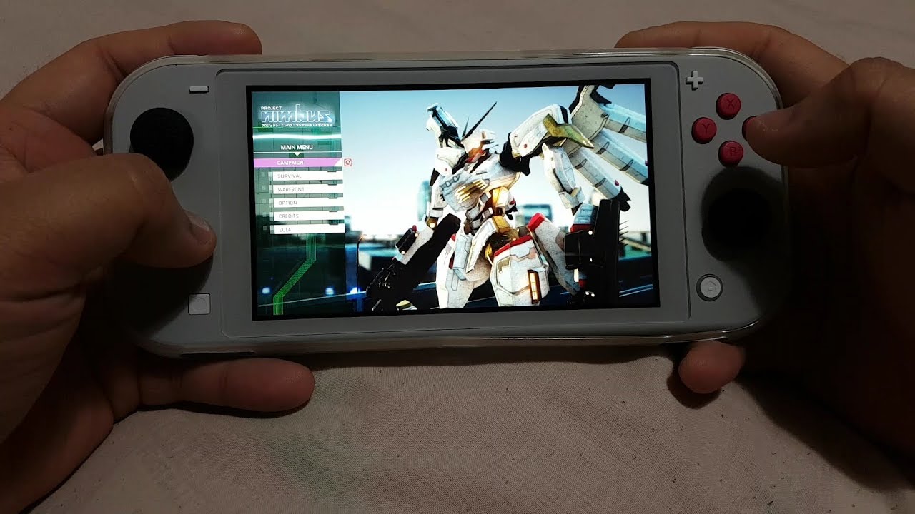 Project Nimbus On Nintendo Switch Lite - YouTube