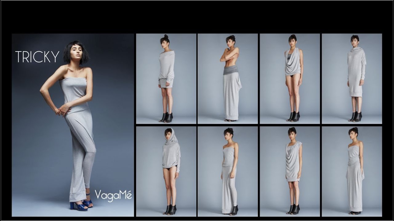 Tricky - VagaMé Transformable Clothing | Abiti Trasformabili - YouTube