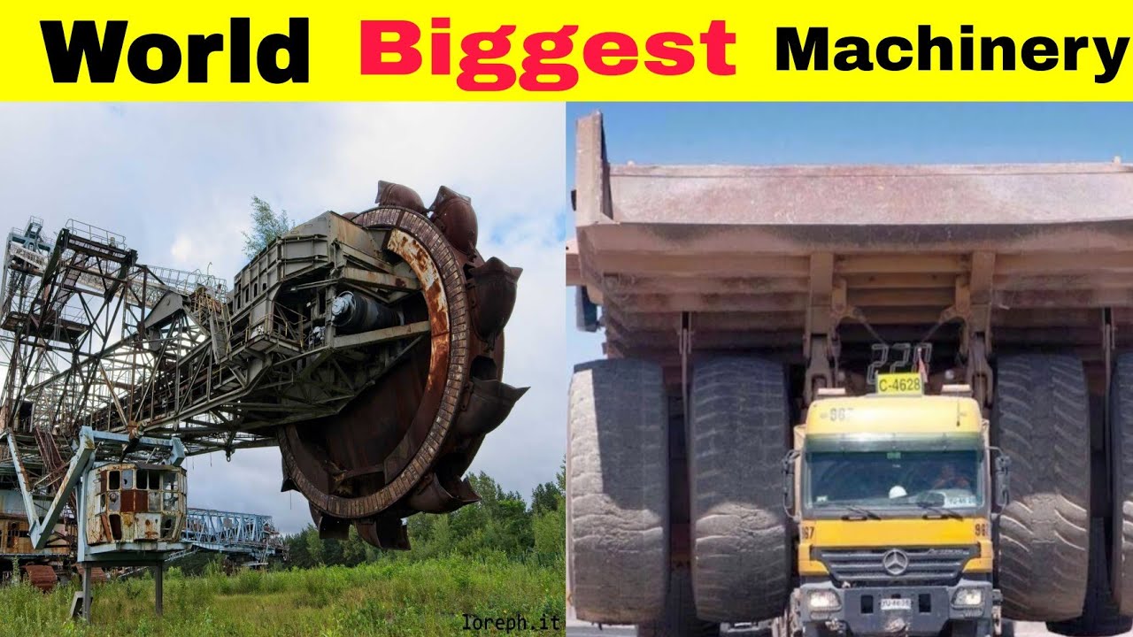 5 biggest machine in the world 🌎 - YouTube
