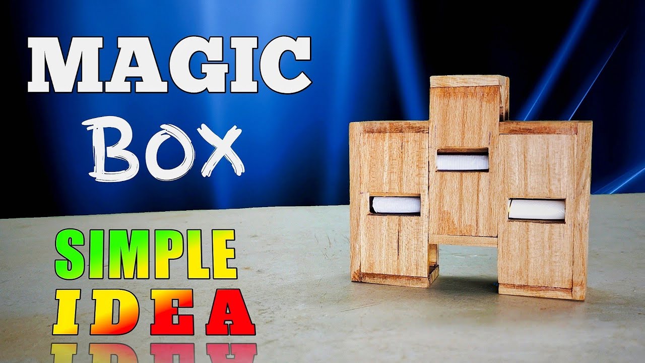 Magic box simple idea // magic wooden box - YouTube