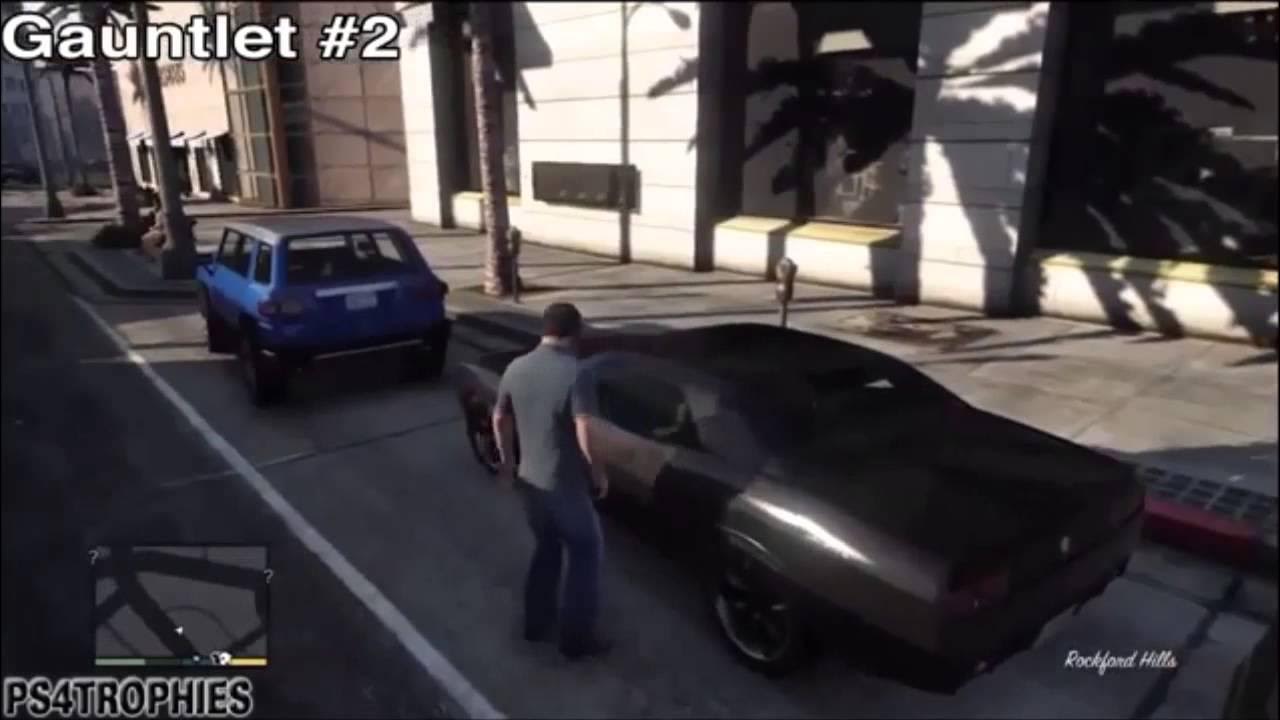 comment retrouver les gauntlets dans GTA 5 - YouTube