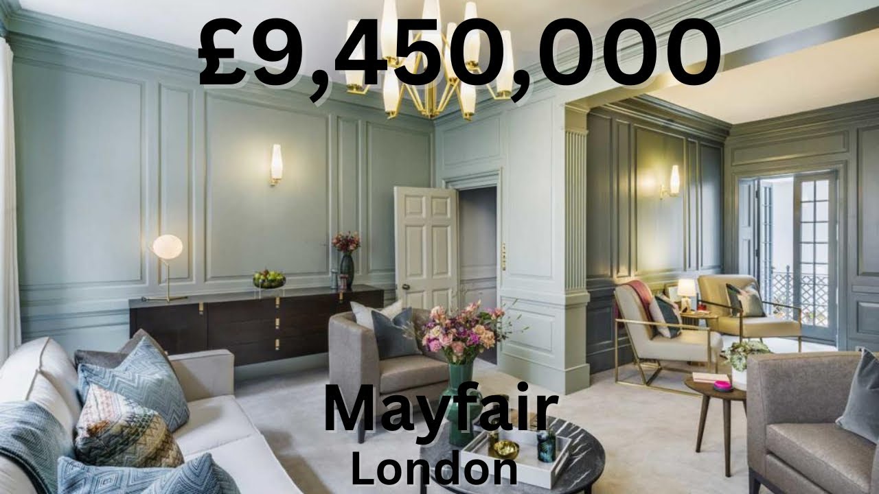 £9,450,000 Mayfair Town House | London Real Estate - YouTube
