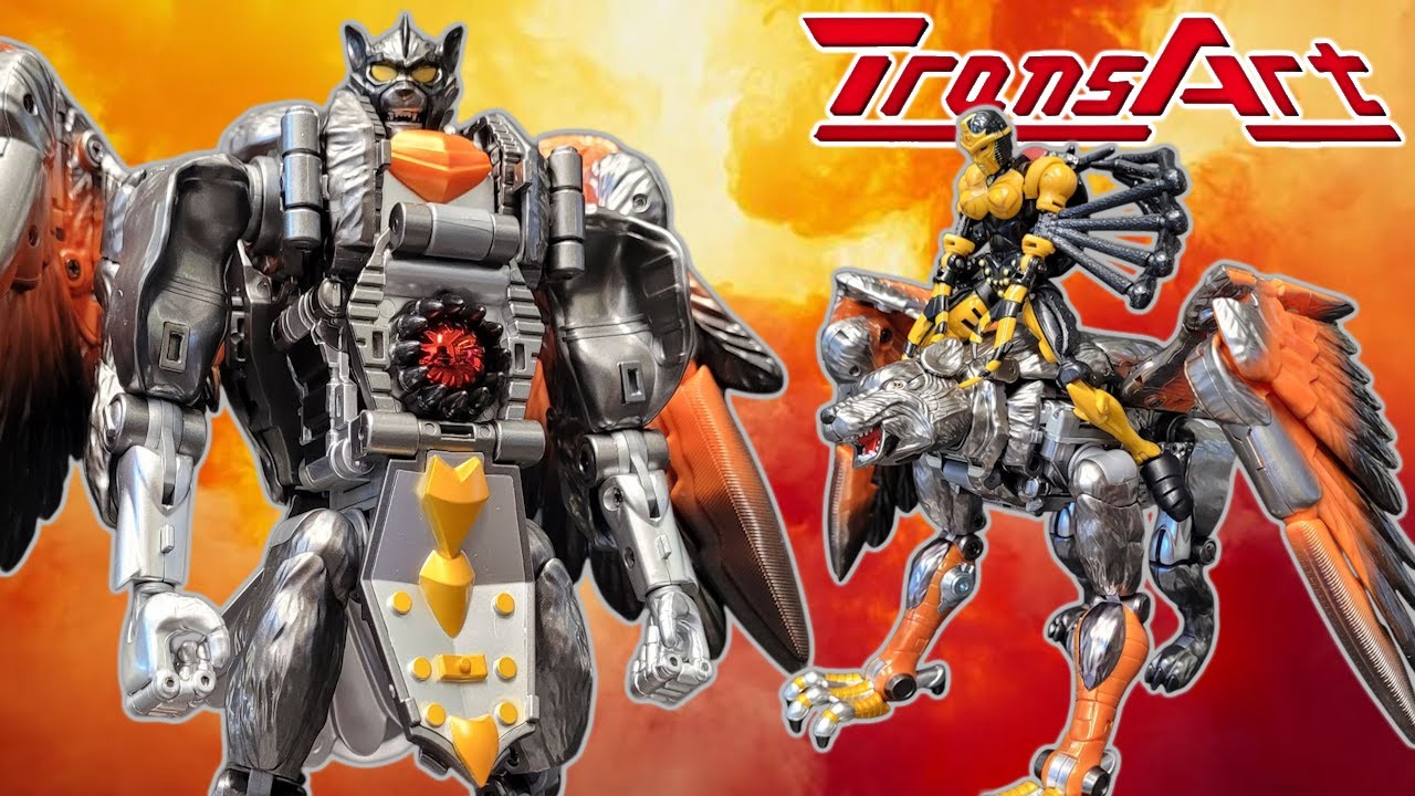 TransArts Wing Wolf (Masterpiece Silverbolt) is looking fly! - YouTube