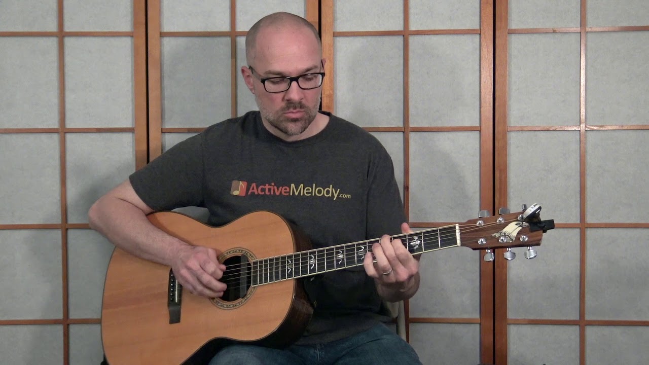 ActiveMelody.com May 2018 Challenge - EP217 - Major Scale Guitar Lesson ...