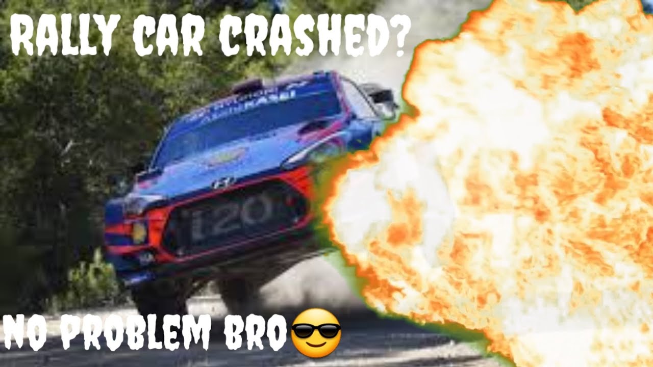 Car RALLY crashes memes #1 - YouTube