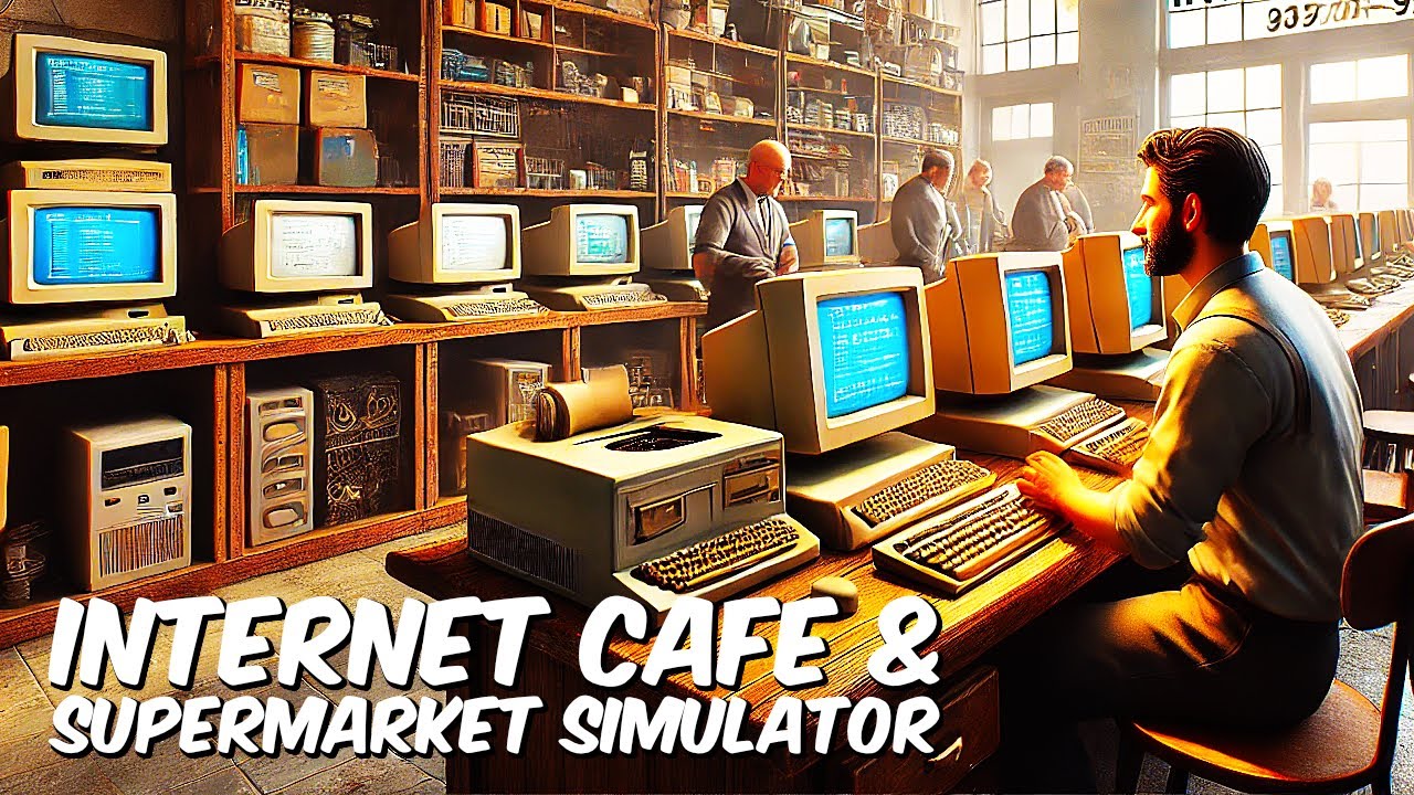 My First INTERNET CAFE and SUPERMARKET… What Could Go Wrong? - YouTube