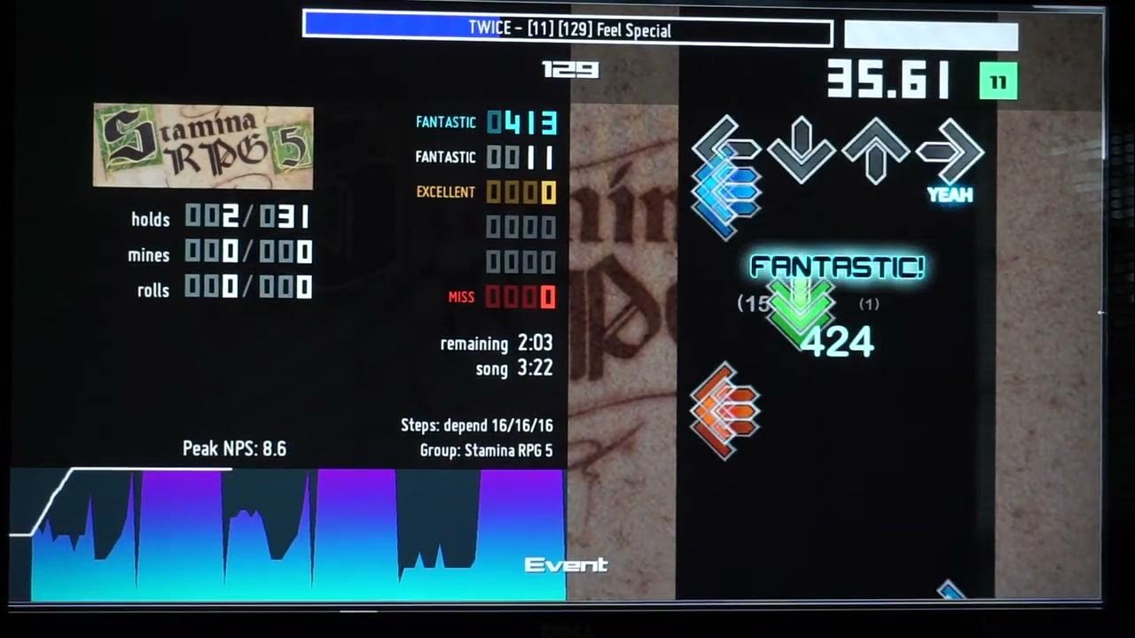 WAY - Feel Special [SX 11] Stamina RPG 5 QUAD ☆☆☆☆ 06-22-2020 - YouTube