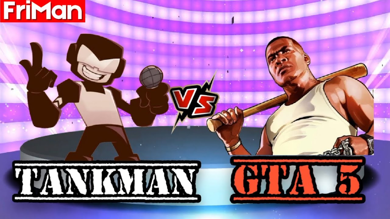 Battle GTA 5 vs FNF Tankman / Funny Animation - YouTube