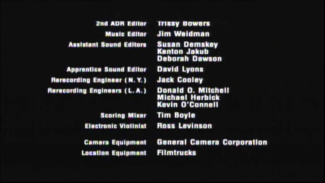 Blue Steel (1990) End Credits (Starz Encore Classic 2025) - YouTube