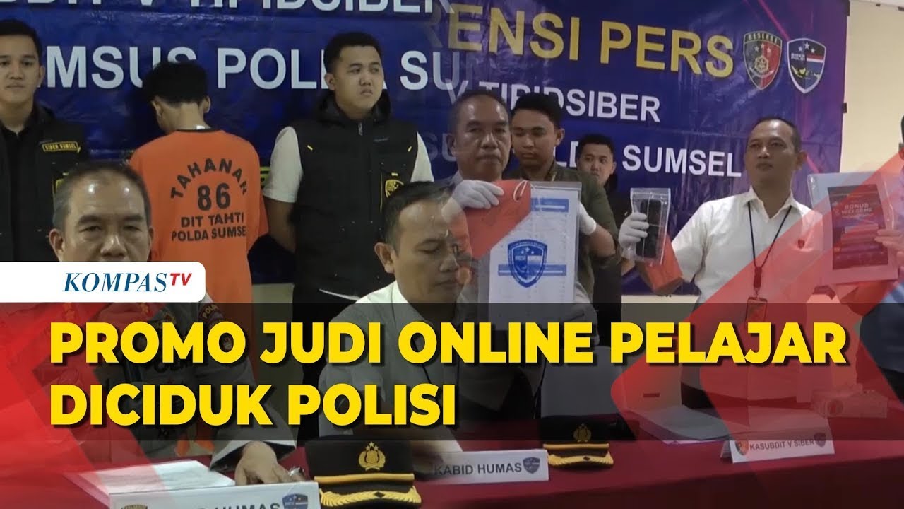 2 Bulan Promo Judi Online, Pelajar di Palembang Diringkus Tim Siber ...