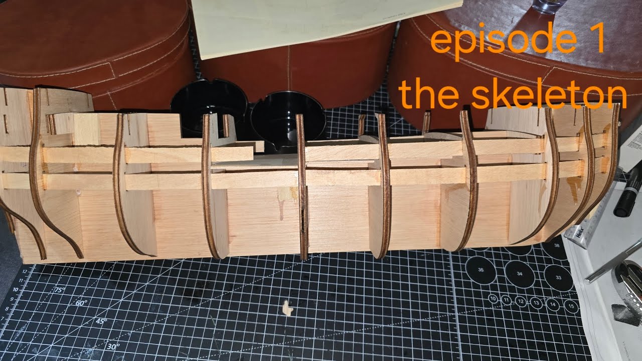 Building the HMS Victory from Constructo Ep.1 - YouTube