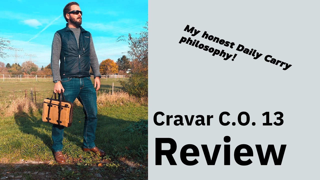 Review: Cravar C.O. 13 #laptopbag English - YouTube
