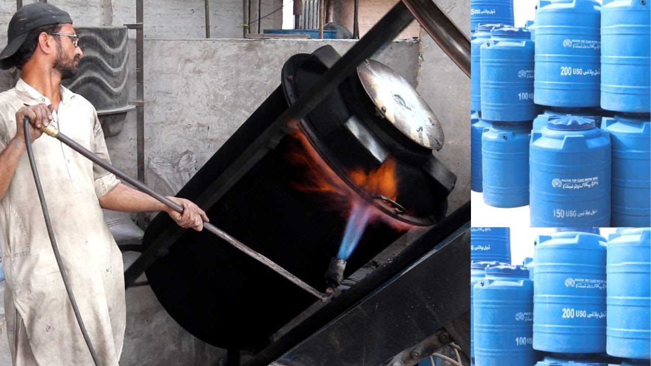 Inside PAKistan's Industries: Water Tank Manufacturing Secrets Revealed ...