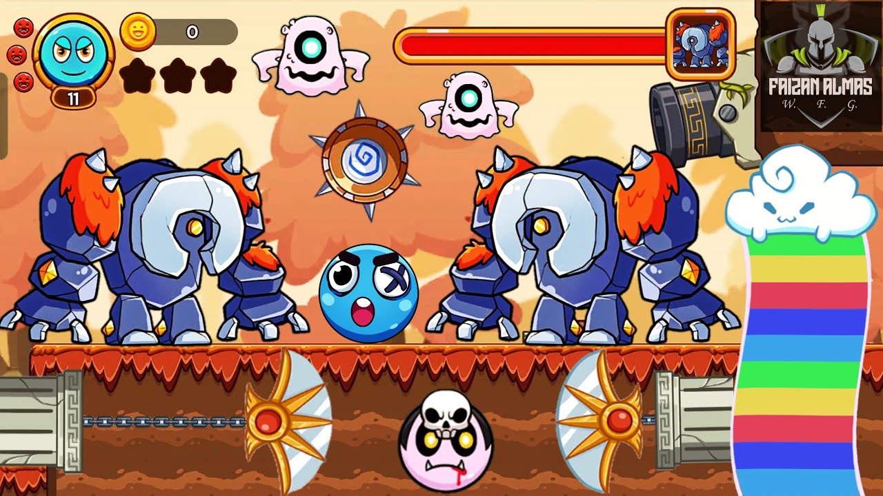 Blue Ball V - Red Boss Challenge (Part 7) Fall Boss Fight | MGIF ...