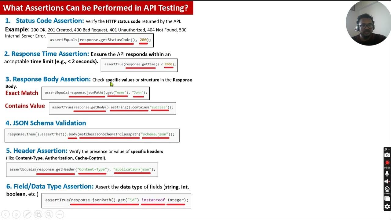 What Assertions or Validation Can Be Perform in API Testing? Most ...