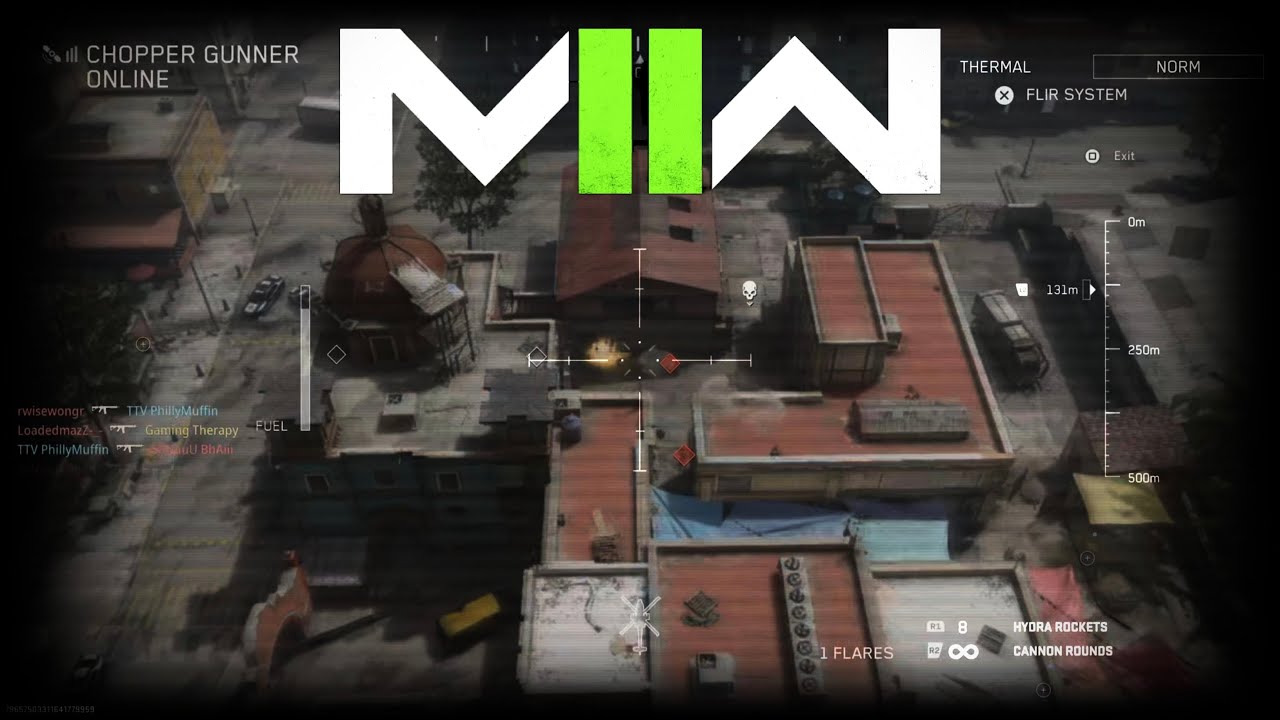 Modern Warfare 2/MW2 Chopper Gunner Multiplayer Gameplay - Call of Duty ...