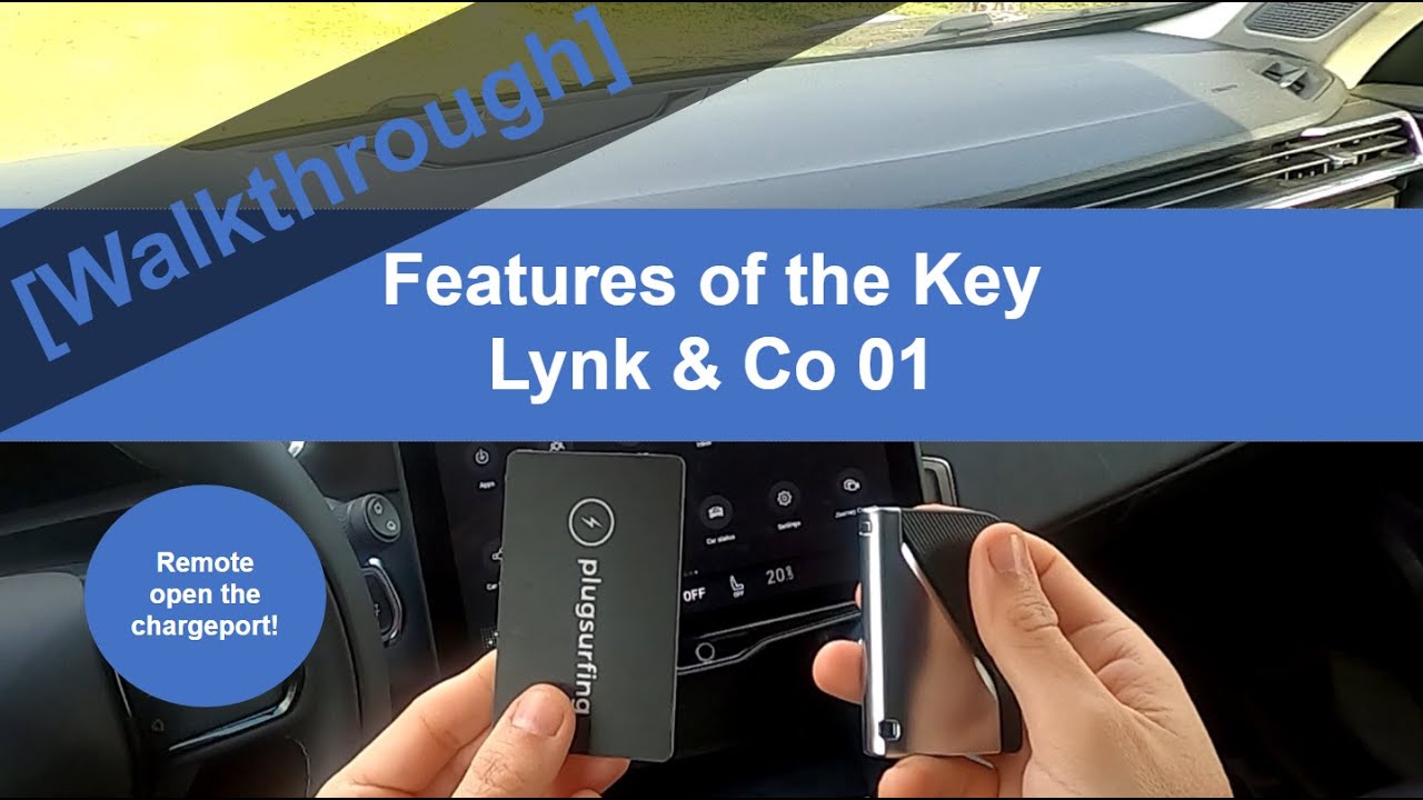 Features of the Lynk & Co 01 Key - YouTube