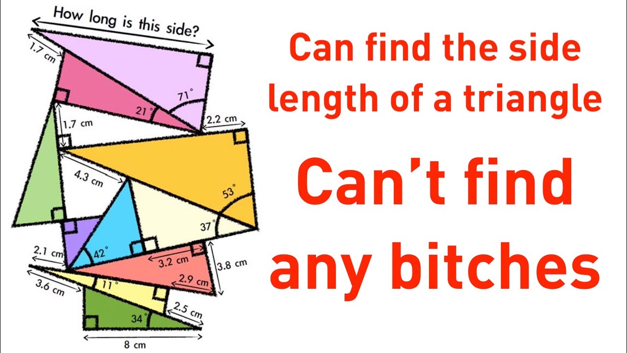 weird аss triangles problem - YouTube