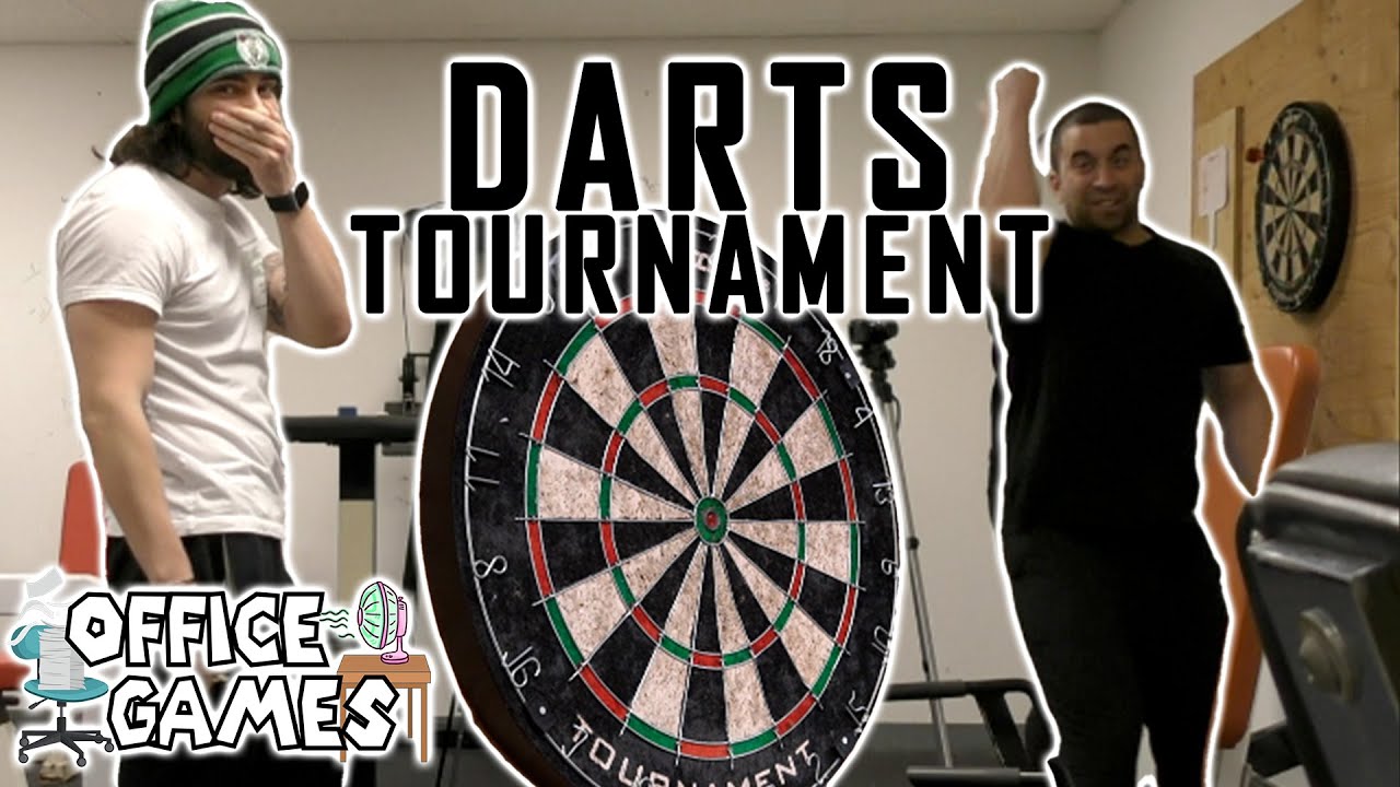 DARTS TOURNAMENT! - Office Games - YouTube