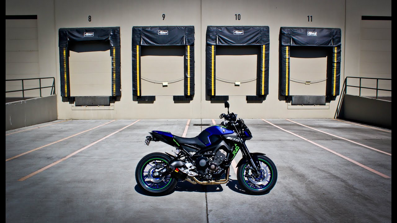 2019 MT 09 Walk Around W/ Mods - YouTube