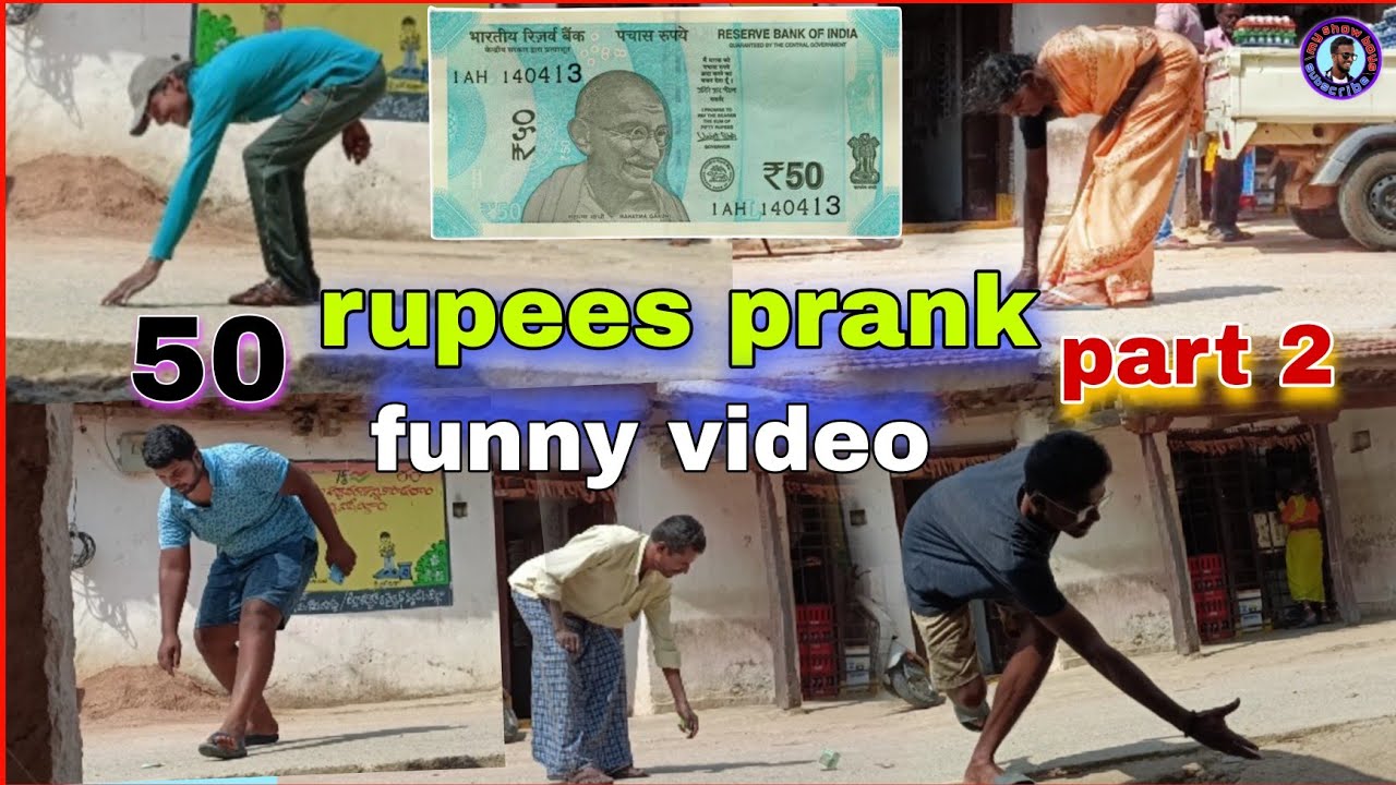50 rupees prank funny video part 2 //my show boys// - YouTube