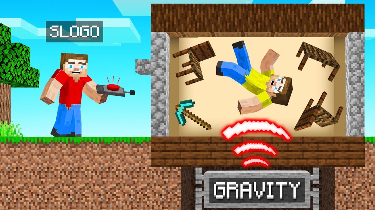 I TROLLED My FRIEND With This REVERSE GRAVITY Mod (Minecraft) - YouTube