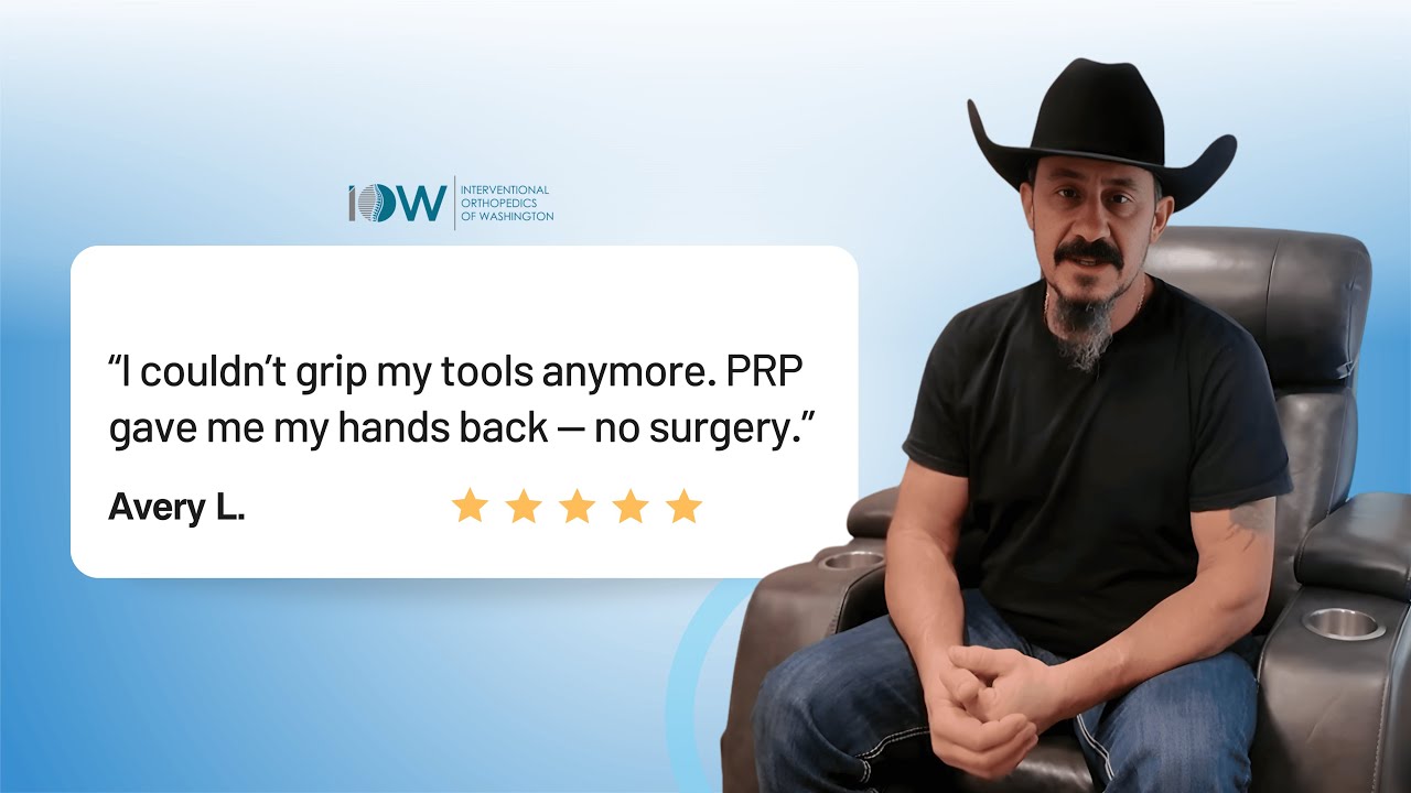 Living with Trigger Finger? See Avery’s PRP Results | IOW - YouTube
