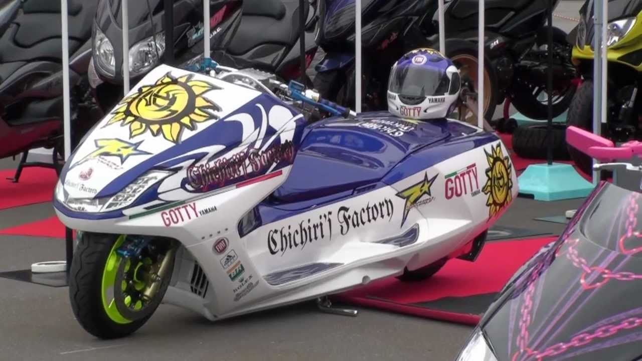 RAGE Vol,4-3 Custom Scooter Show - YouTube