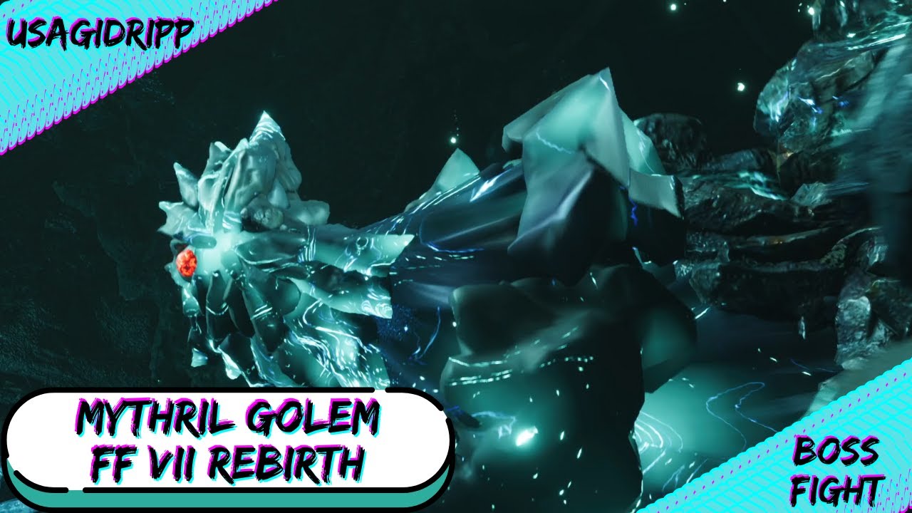 [BOSS FIGHT] MYTHRIL GOLEM - FINAL FANTASY VII REBIRTH | EXTENDED ...