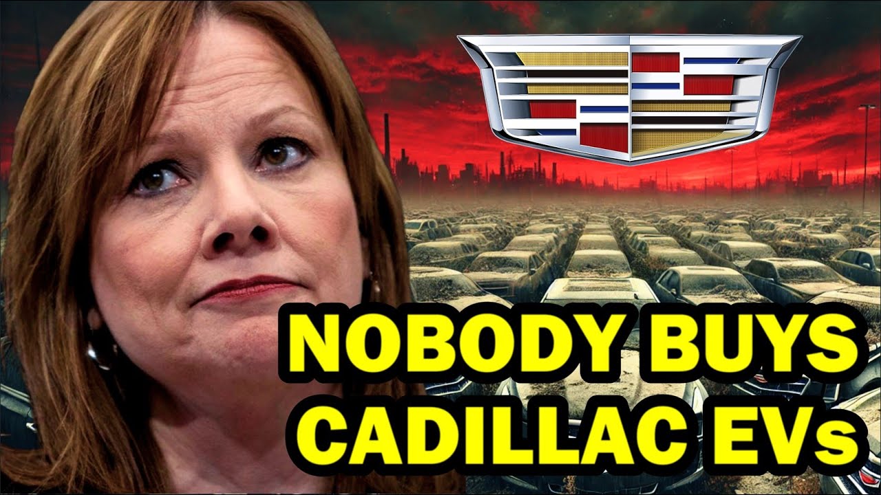 Cadillac EVs Piling Up!! Electric Vehicles Gathering Dust in the Lots ...