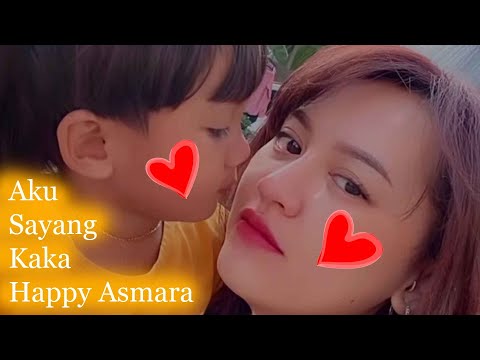 HAPPY ASMARA DI CIUM ADEK TERCINTA
