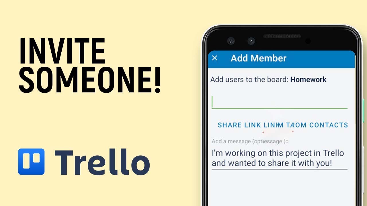 How to Invite Someone to your Trello Board [EASY] - YouTube