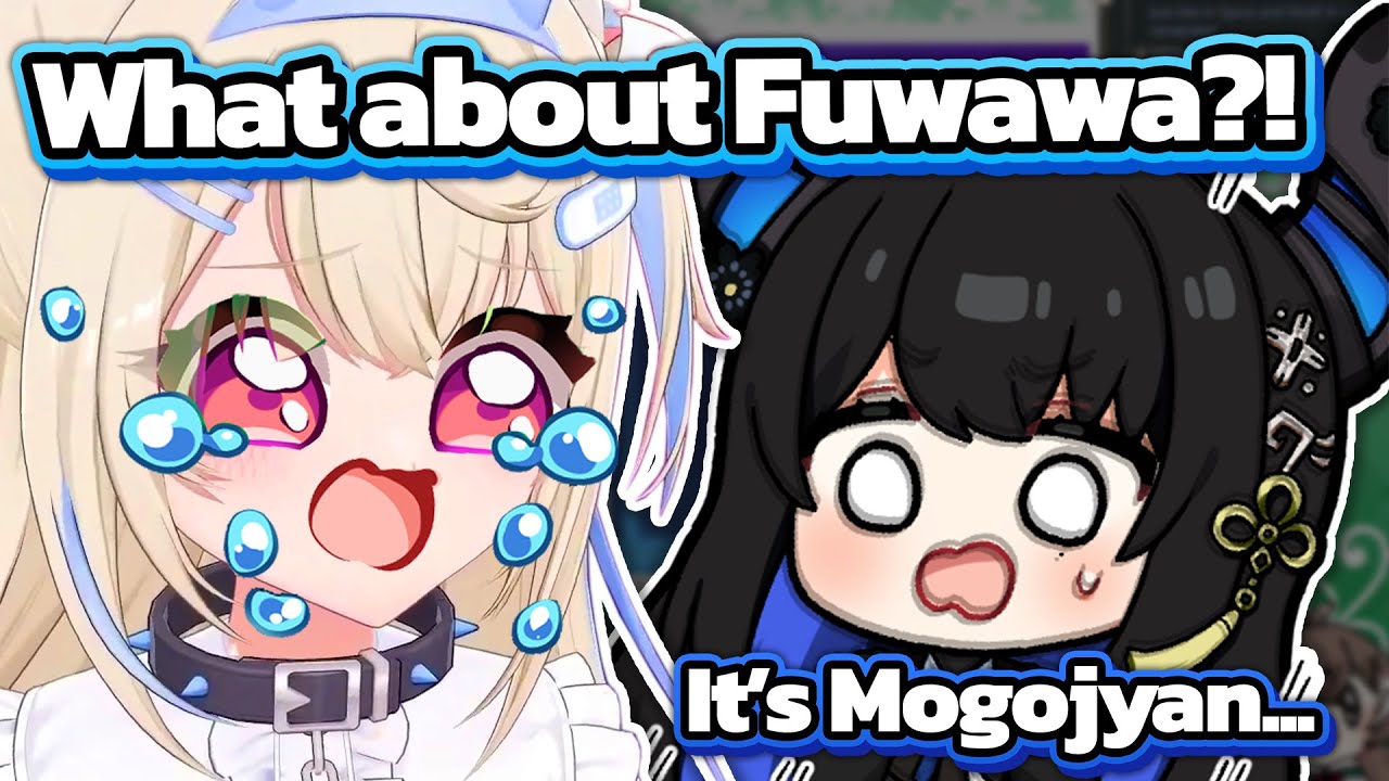 Nerissa mistook Fuwawa as Mococo and made Fuwawa jealous - YouTube
